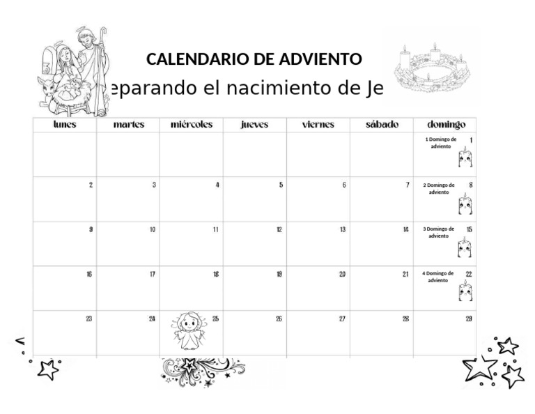 Calendario de Adviento 2025 | PDF