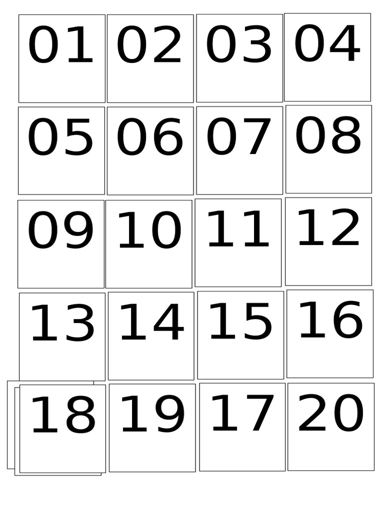 Numbers | PDF
