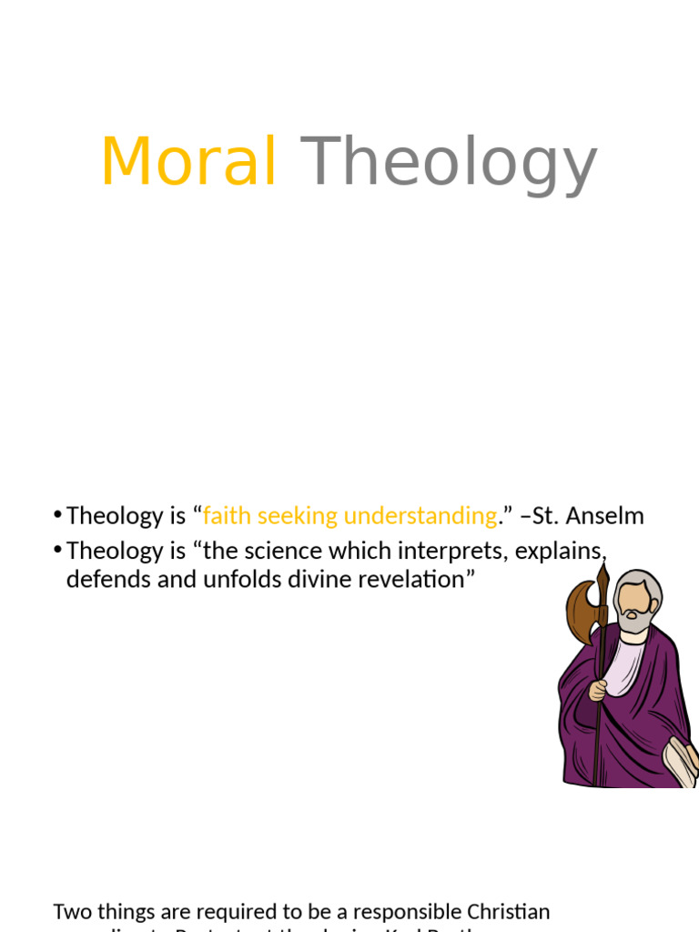 Understanding Moral Theology Basics | PDF | Christian Ethics | Theology