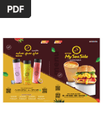 Flydubai Menu Issue 09 | PDF | Drink | Foods