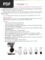 A Level Biology A (SNAB) Core Practical 3 - Beetroot Membane | PDF | Water