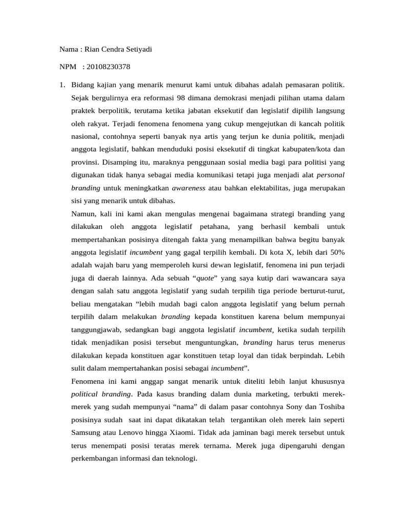 jawaban UTS metode penelitian | PDF