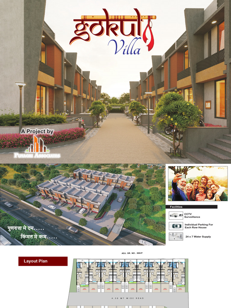 Punagri Gokul Villa Brochure | PDF | Bathroom | Home & Garden