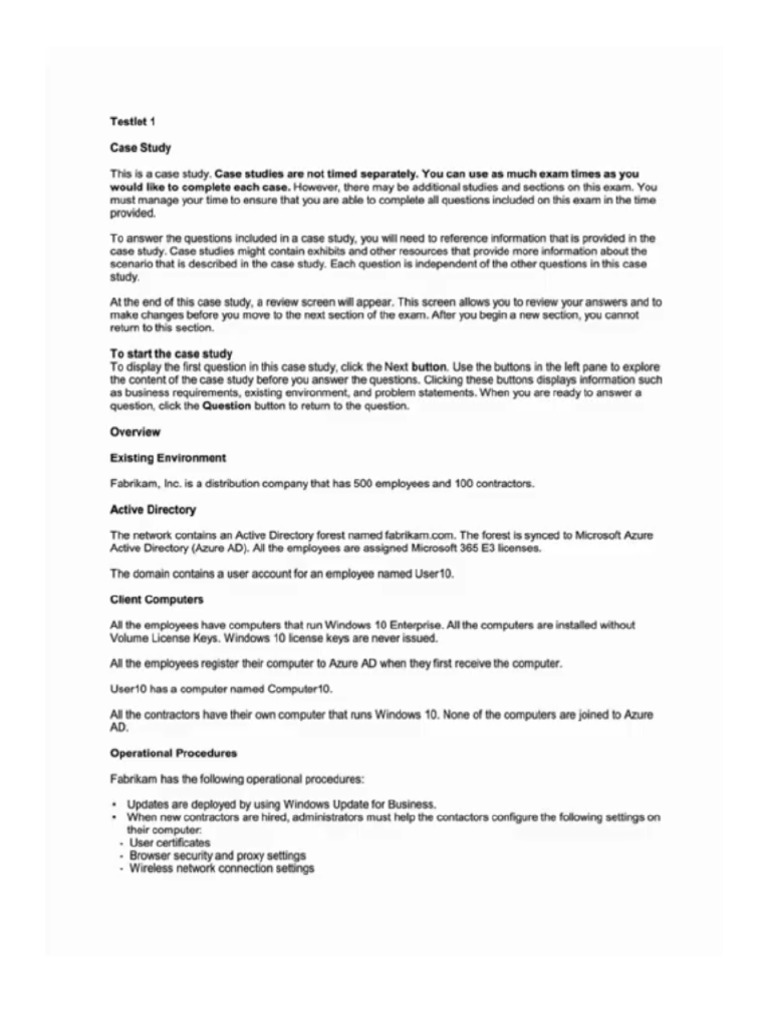 MD 100 | PDF