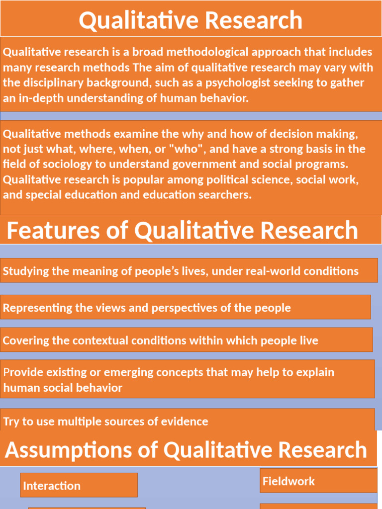 Understanding Qualitative Research Methods | PDF | Qualitative Research ...
