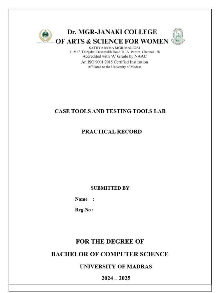 front page record | PDF