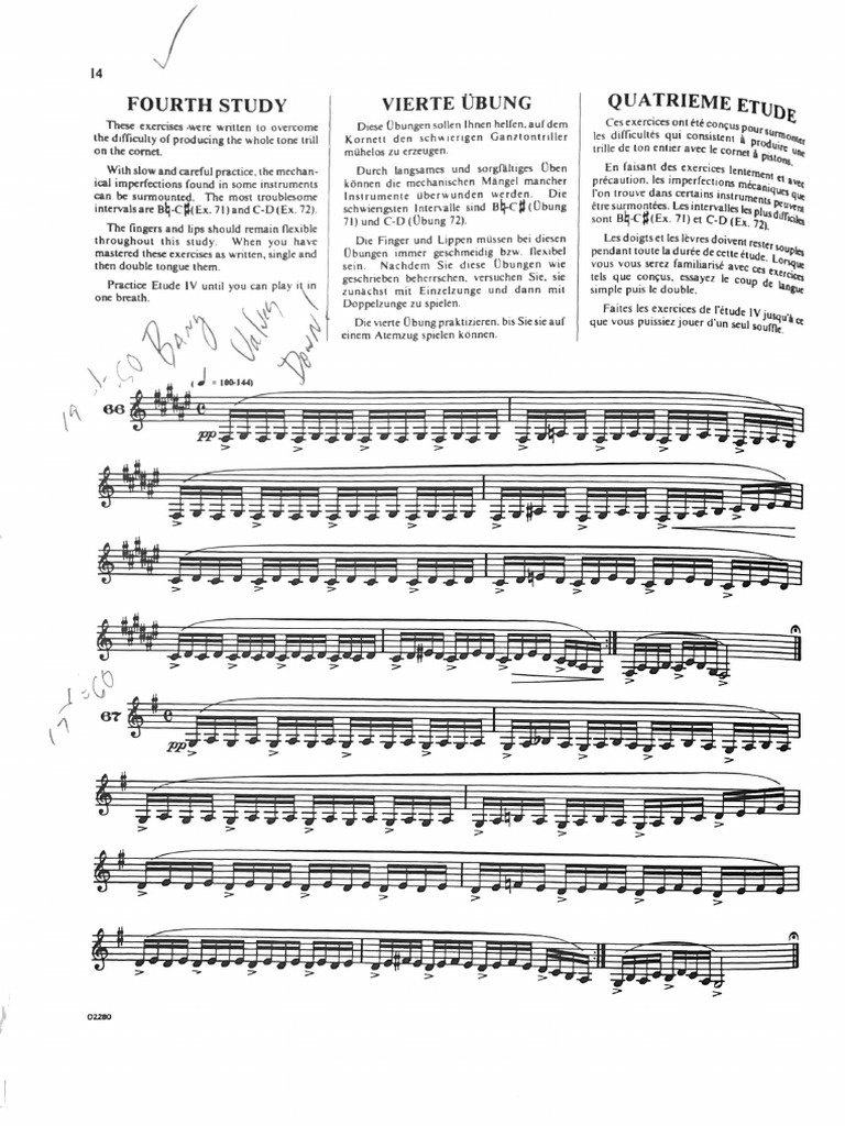 Clarke 4th Study | PDF