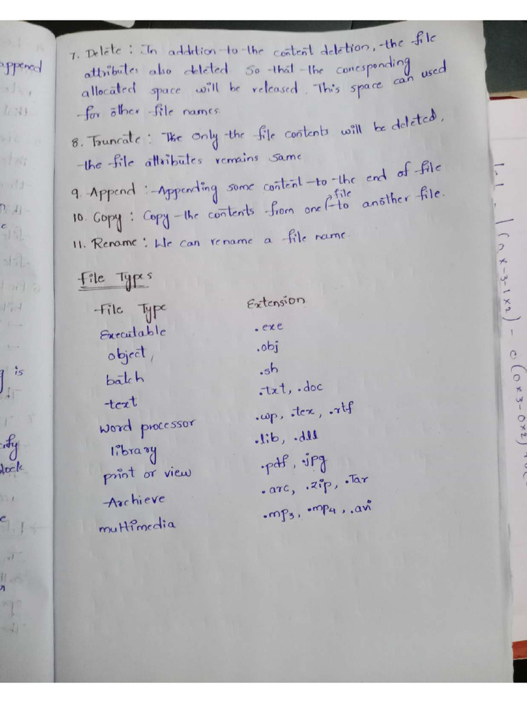 File System Interface | PDF