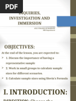 Yamane's Sample Size Calculation Guide | PDF | Career & Growth ...