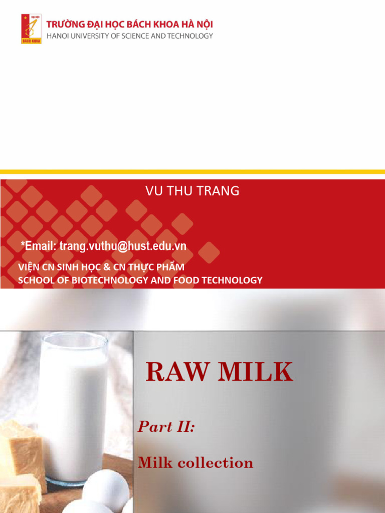 2. Milk collection | PDF | Cattle | Milk