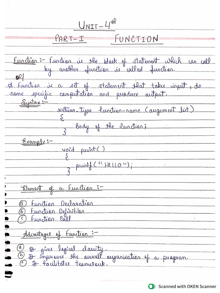 Unit 4 (Part 1) | PDF