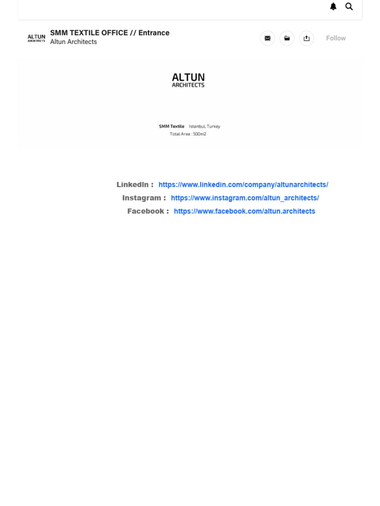 SMM TEXTILE OFFICE __ Entrance __ Behance | PDF