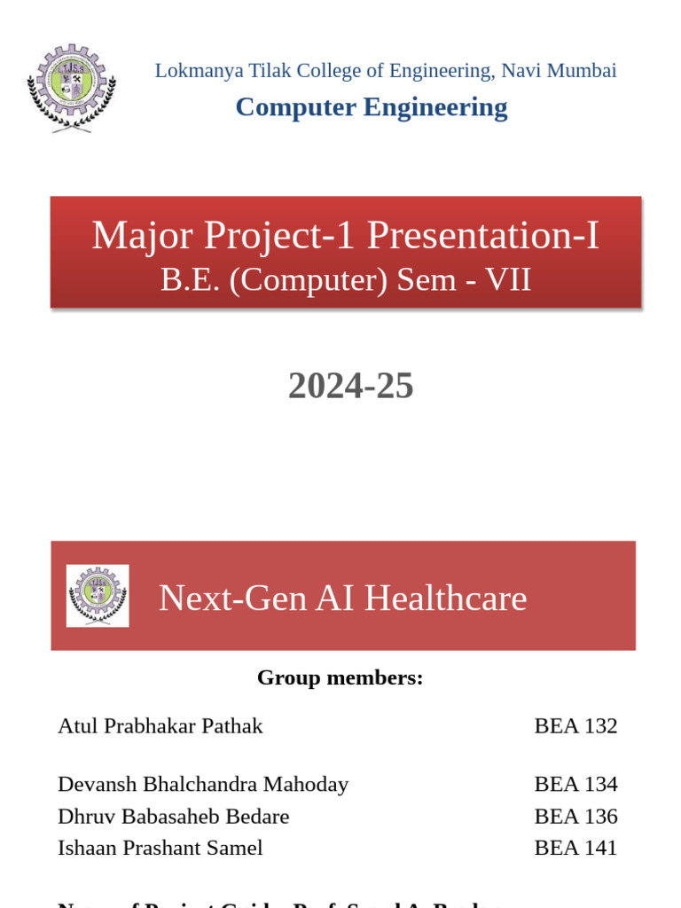 Major Project PPT 1 | PDF | Artificial Intelligence | Intelligence (AI) & Semantics