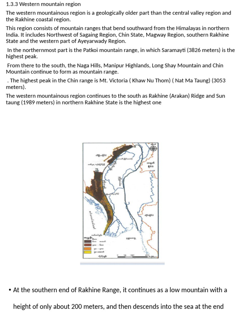 Western Mountain Region Overview | PDF
