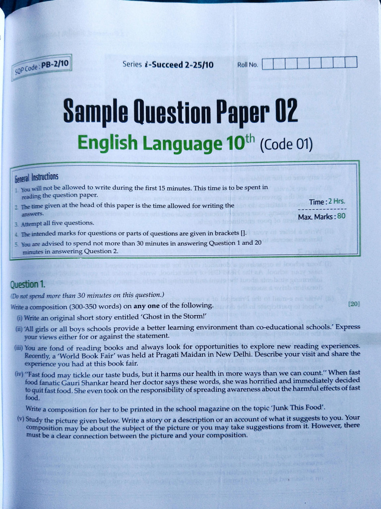 Sample paper 2 | PDF | Zoology | Insects