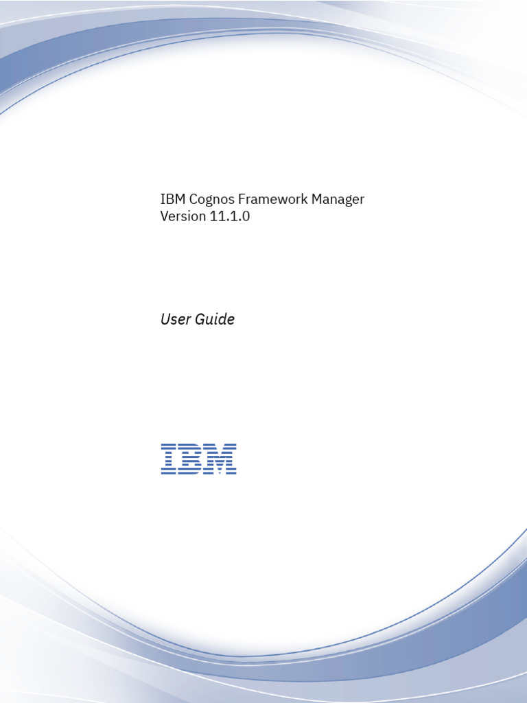 IBM Cognos Framework Manager Guide | PDF | Metadata | Computer File