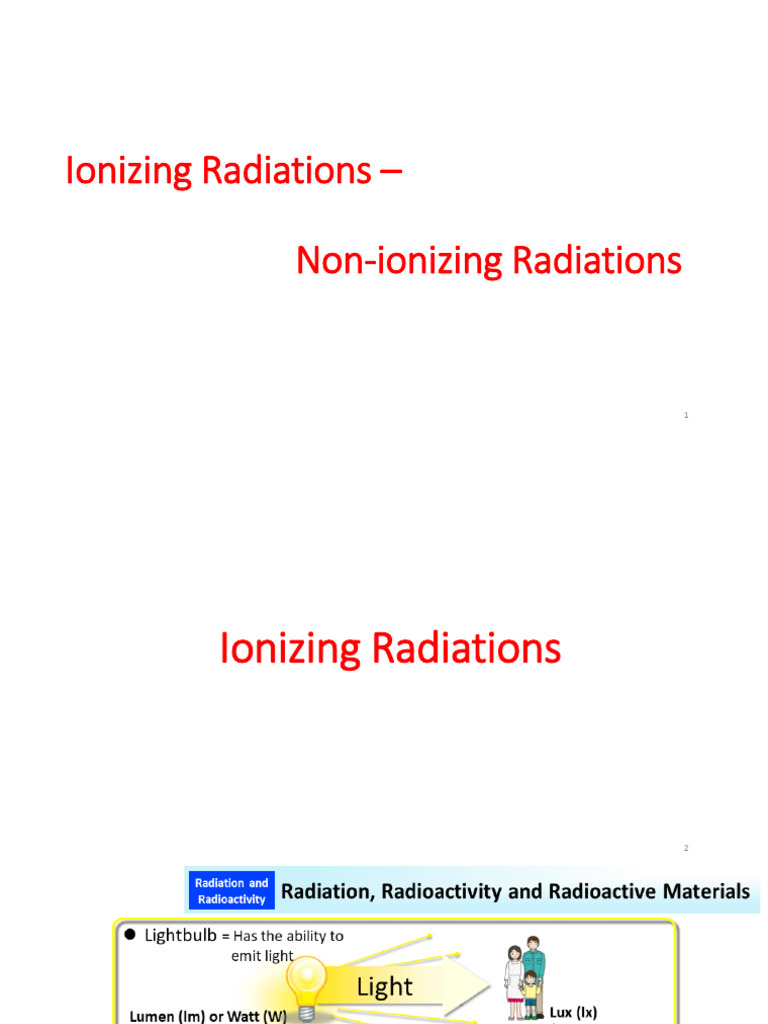 Non Ionizing Radiation Meaning – KTPLZW