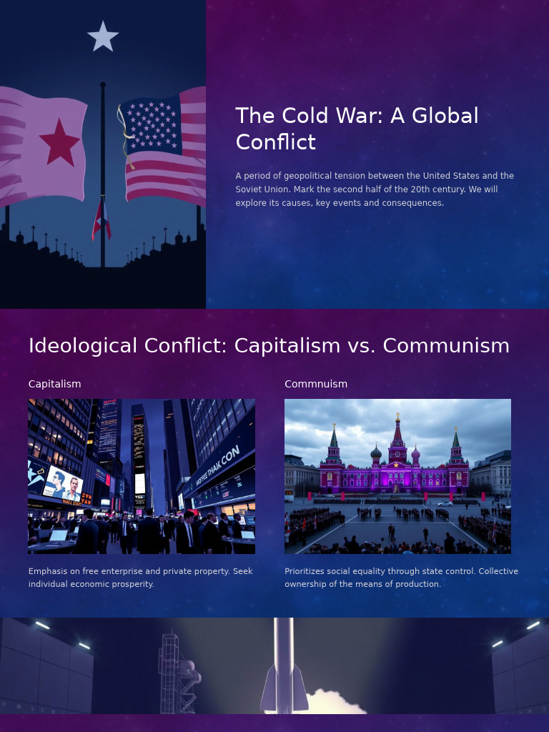 The Cold War A Global Conflict | PDF | Cold War | Soviet Union