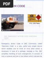 Hazchem Code PDF | PDF | Dangerous Goods | Hazards
