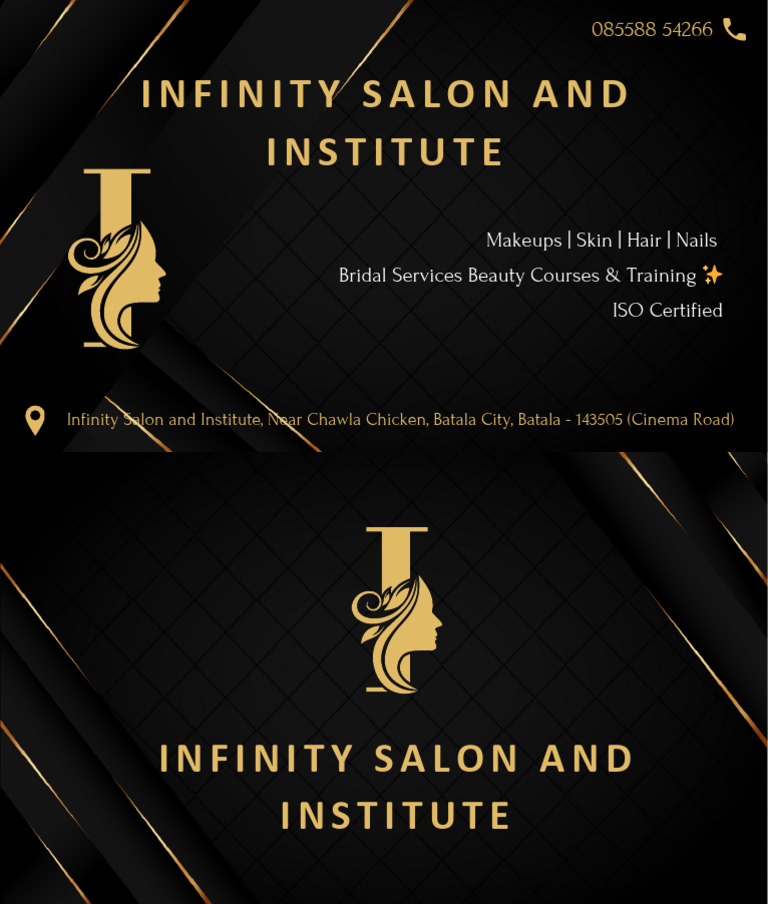 Salon Visiting Card | PDF