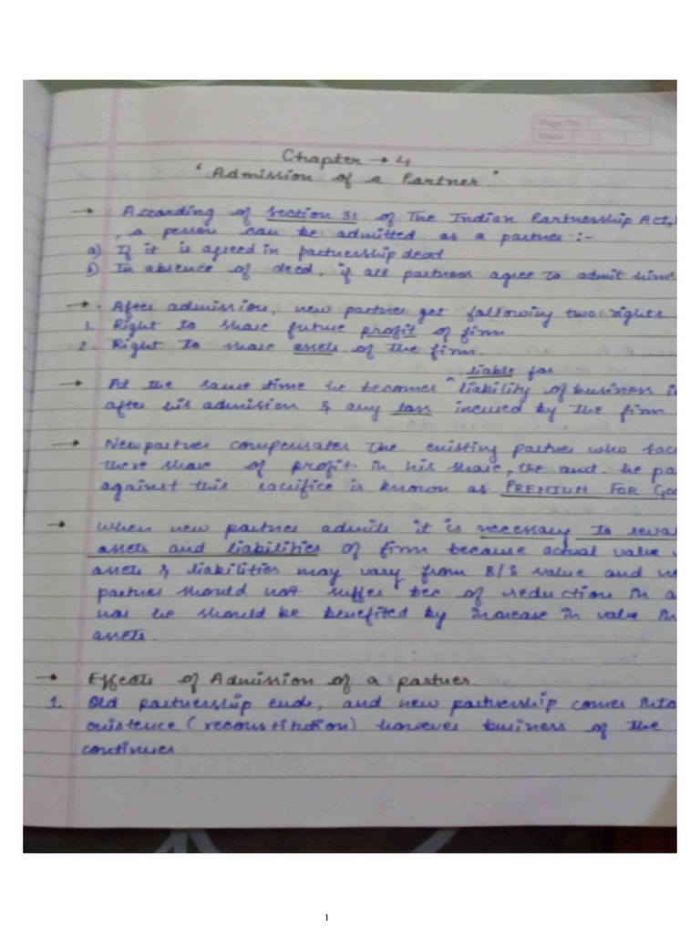 Admission imp notes | PDF