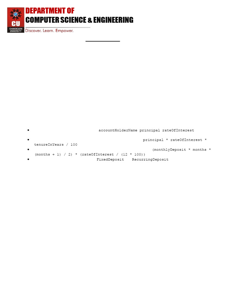 Java - Exp - 1.3 (1) - 1 (1) Sakshi | PDF | Method (Computer Programming) | Inheritance (Object ...