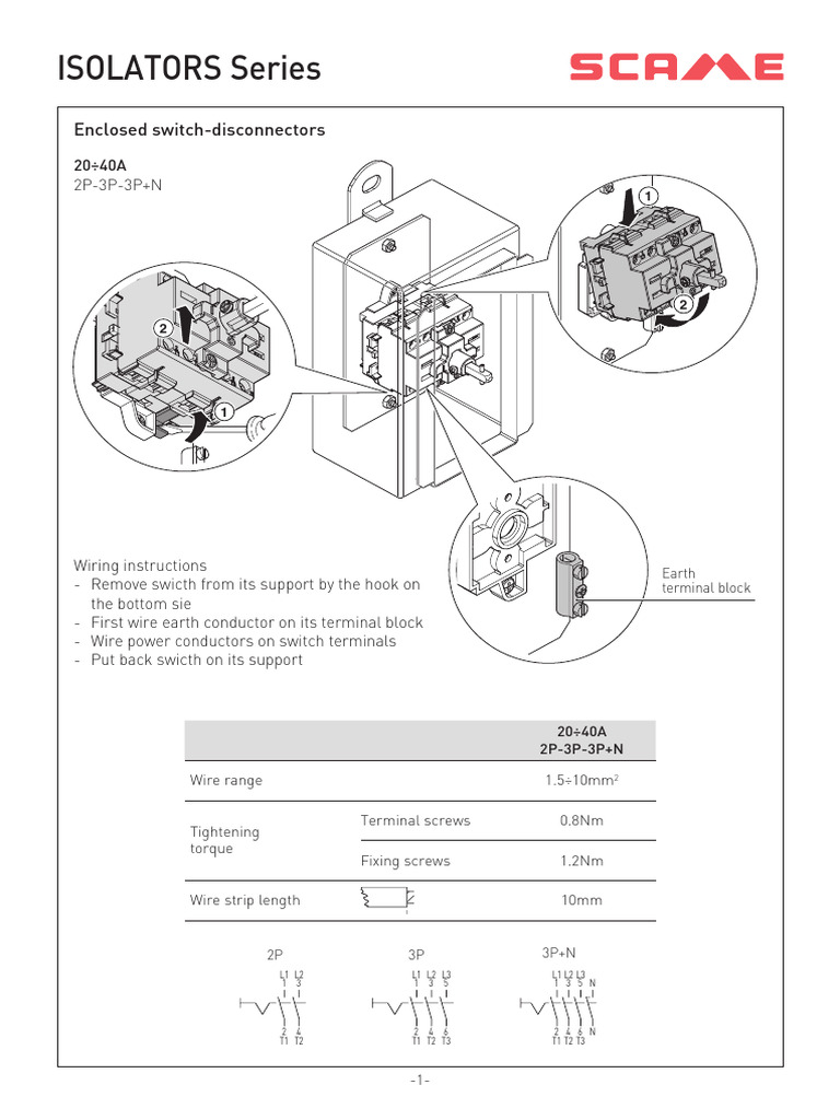 Isolator | PDF | Manufactured Goods | Electrical Components