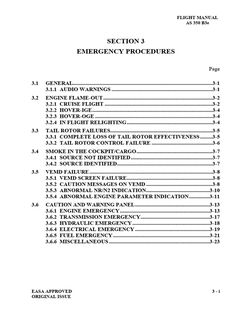 Emergency Procedures | PDF | Aviation | Aircraft