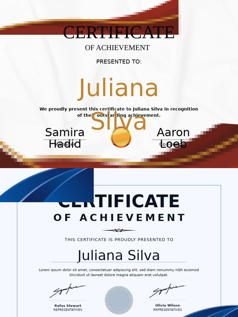 Cream Bordered Appreciation Certificate | PDF