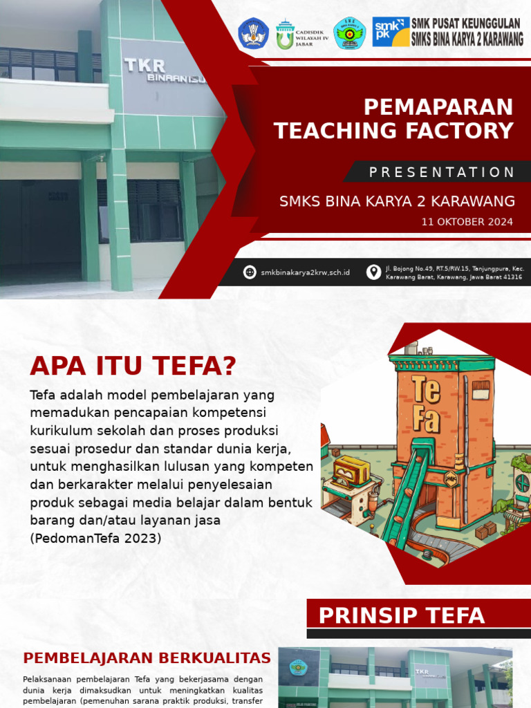 Pemaparan Teaching Factory | PDF