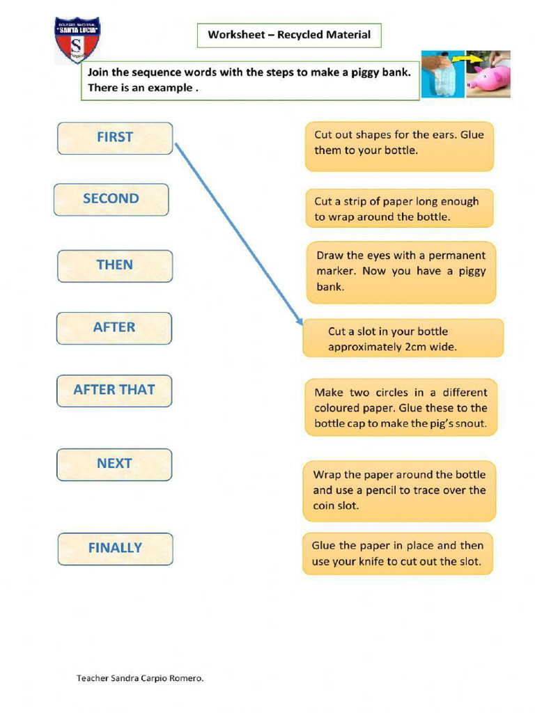 sequencing-words-practice-1 | PDF