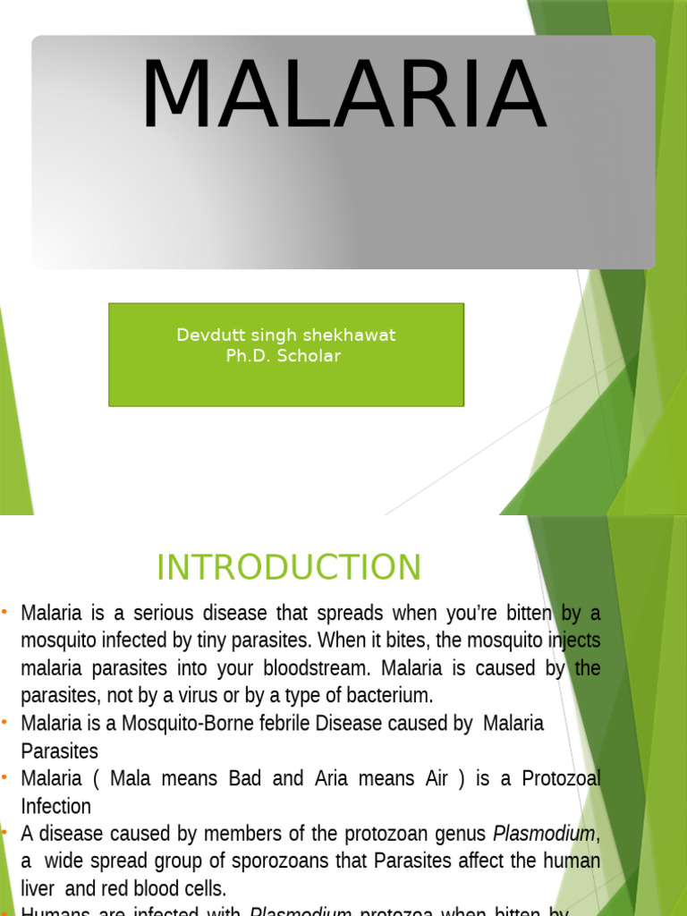 Malaria | PDF | Malaria | Plasmodium