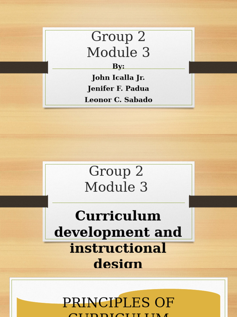 Group 2 Module 3 Technical Education MST TLE | PDF | Project Based Learning | Curriculum