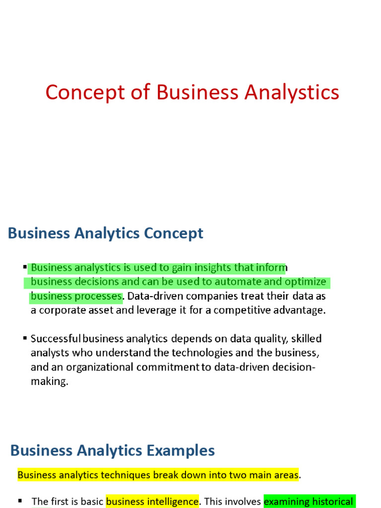 Presentation1 Revised (Autosaved) | PDF | Analytics | Business Intelligence