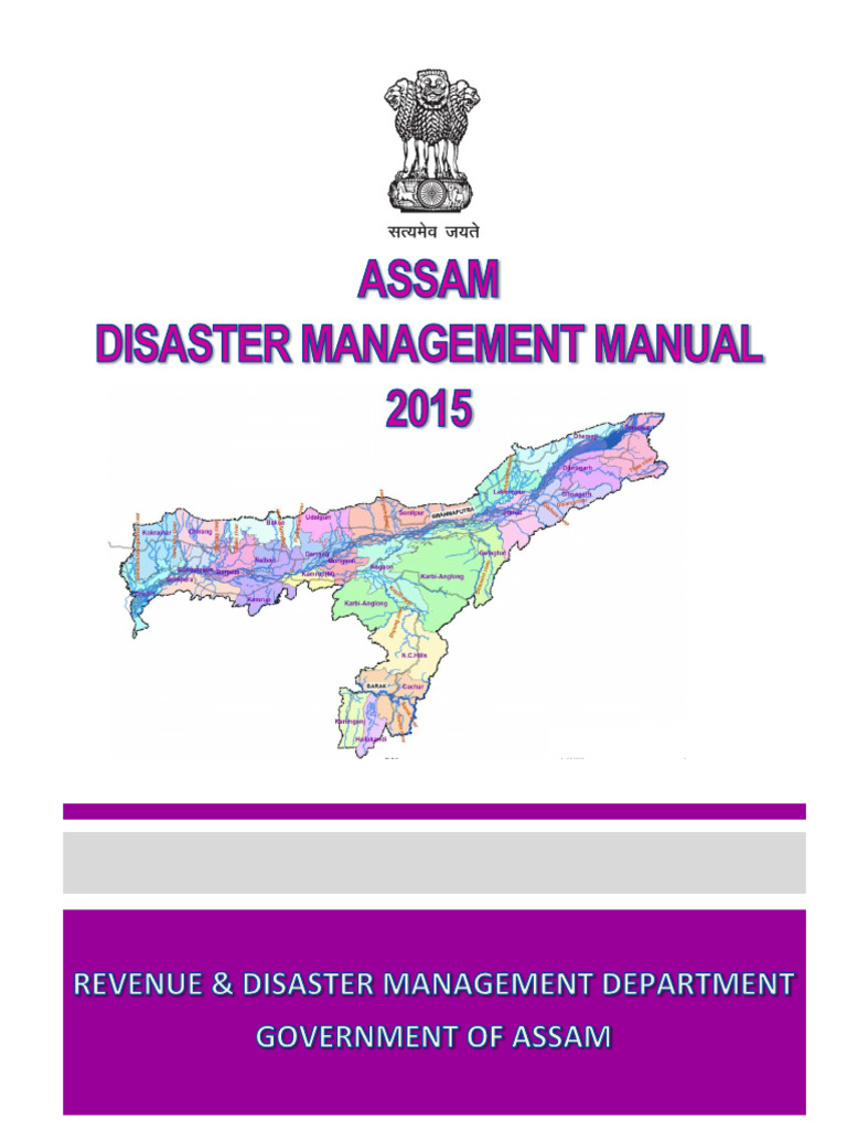 Assam Disaster Management Manual 2015 | PDF | Emergency Management ...