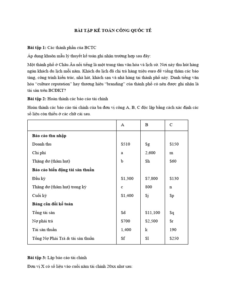 BAI TAP KTCQT-c1.2-SV | PDF