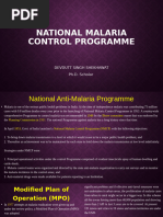 National Vector Borne Disease Control Program | PDF | Malaria | Immunology
