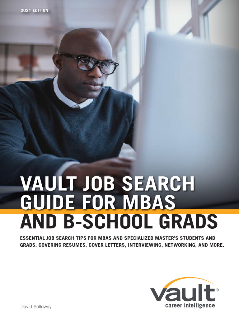 Vault Career Guide- MBA_ Job Search Guide for MBAs and B-School Grads ...