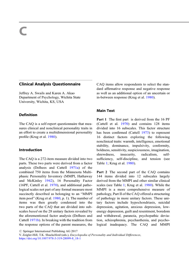 Swails 2017 | PDF | Psychology | Behavioural Sciences