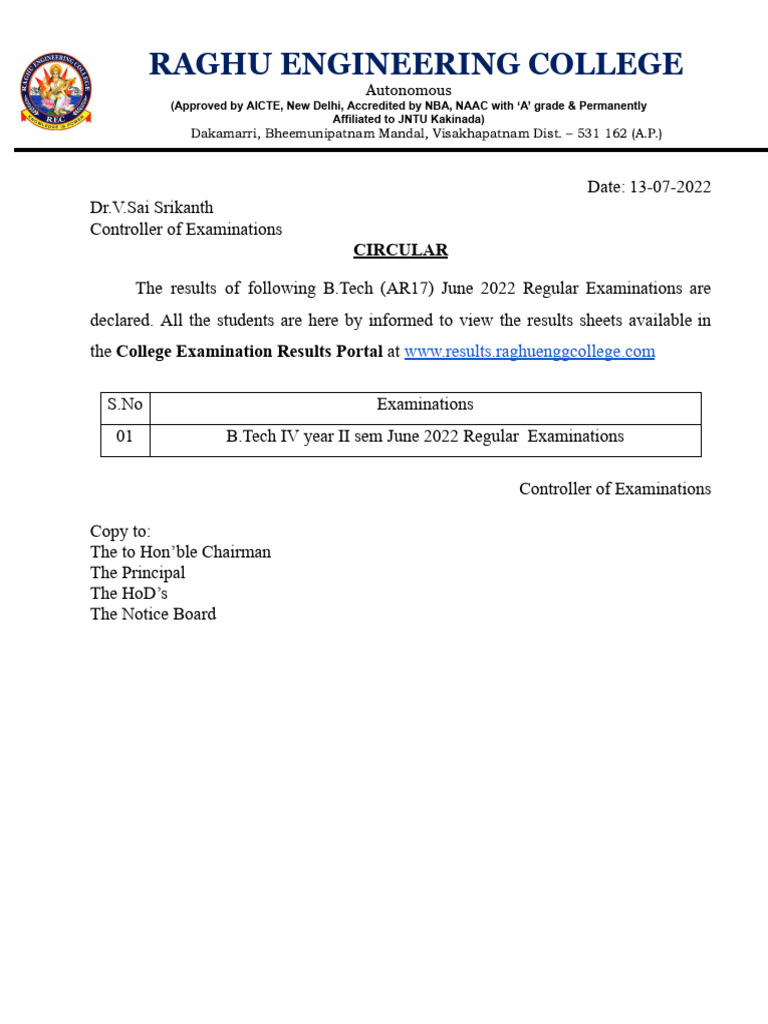 B.Tech IV Year II Sem June 2022 Regular Examinations | PDF