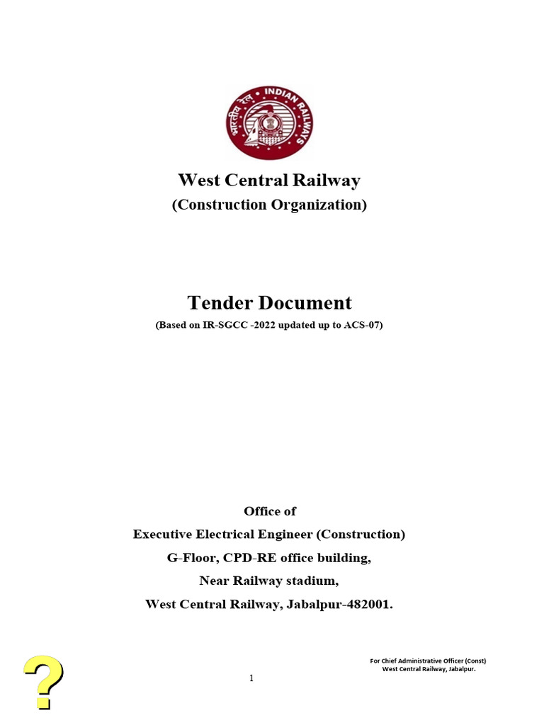 TenderDoc2025-02 1 | PDF | Specification (Technical Standard) | Legal ...