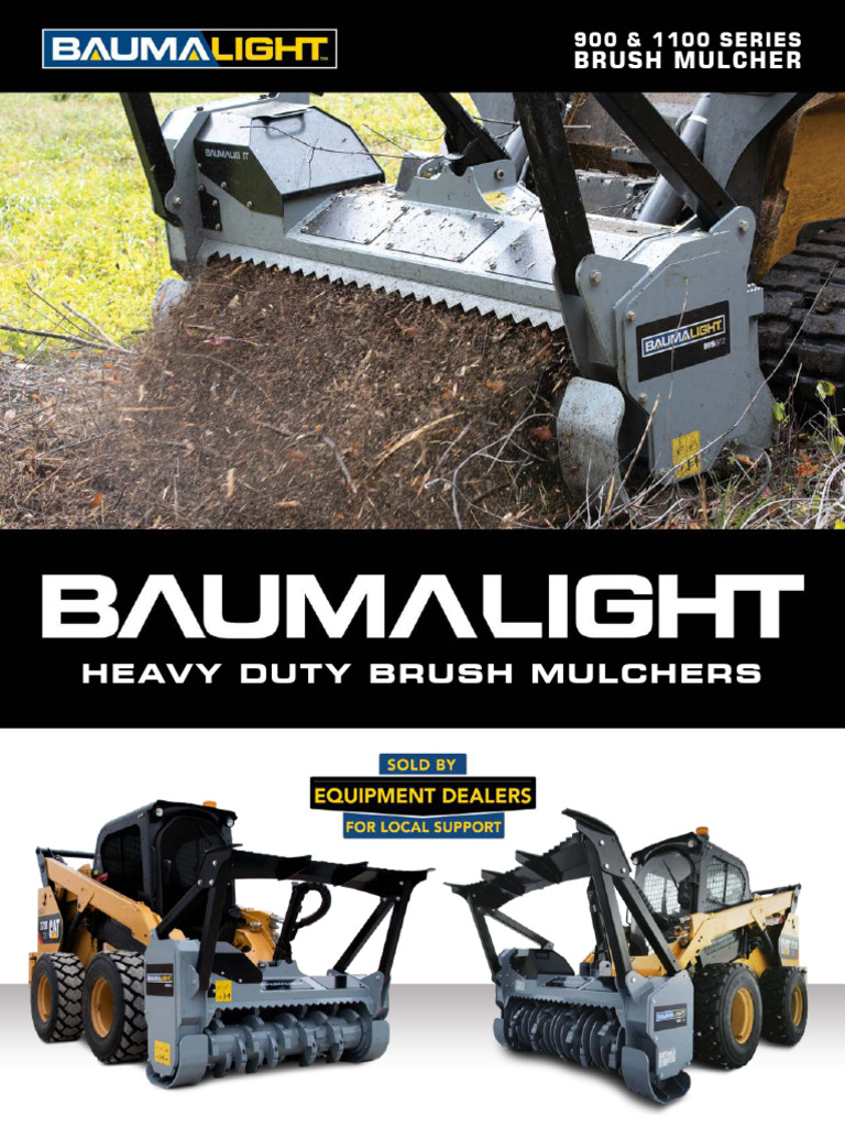 Baumalight Heavy Duty Brush Mulchers | PDF | Manufactured Goods
