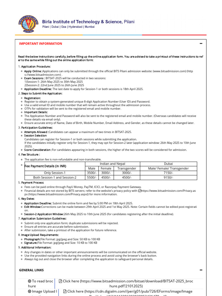 Bitsat Pdf Internet Software