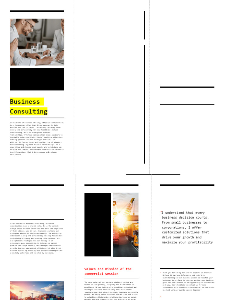 asesoria brochure | PDF | Communication | Cognition