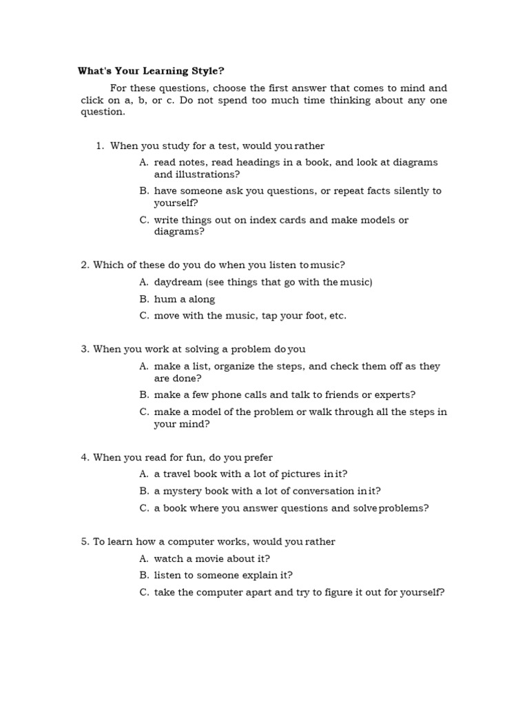 Data gathering tool to help determine trainees’ characteristics | PDF