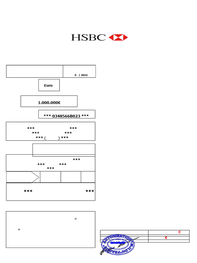 Comprobante de Transferencia HSBC | PDF | Transferencia bancaria | Bancos