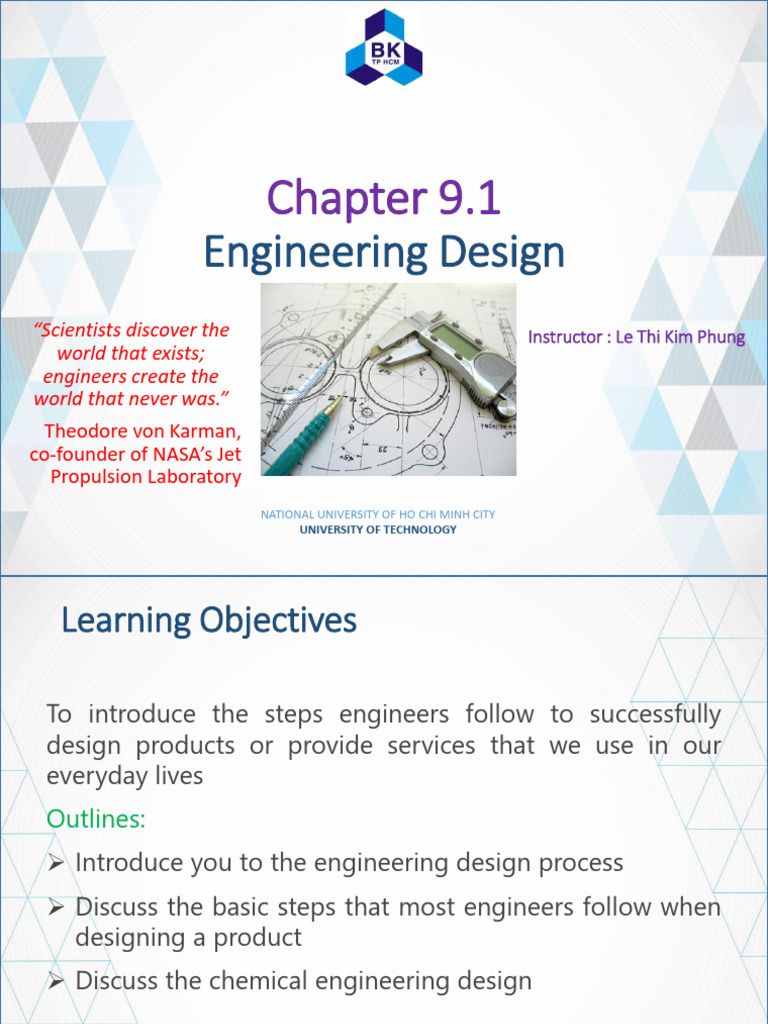 Chapter 9 - Engineering Design and Project Management PhungLe | PDF ...