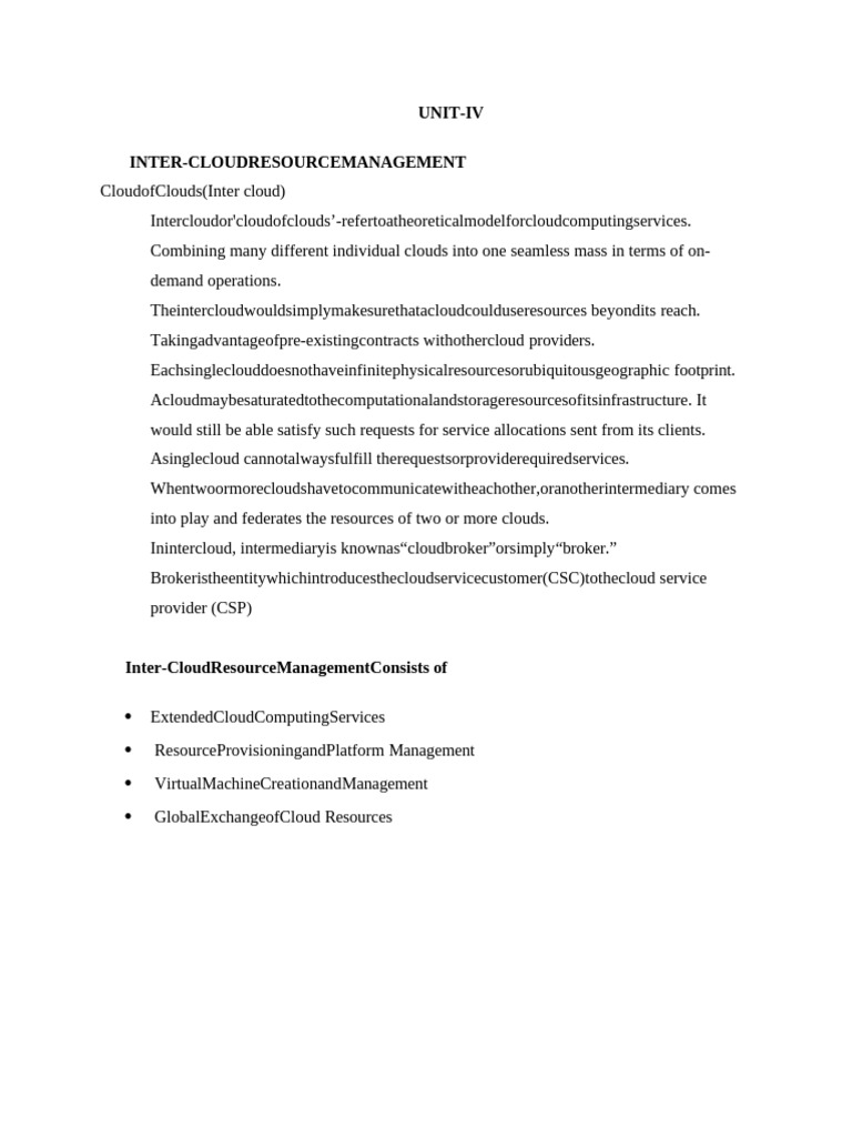 Cloud Unit 4 Pdf Transport Layer Security Public Key Certificate