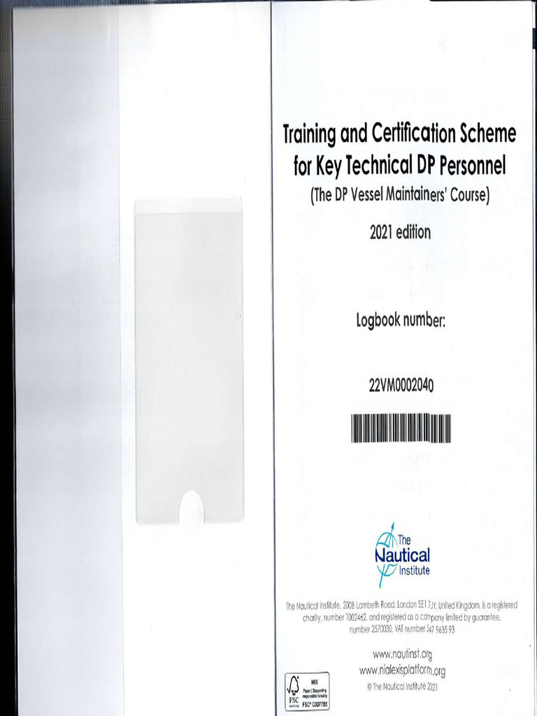 ETO Fauzi DPVM Log Book - Compressed | PDF