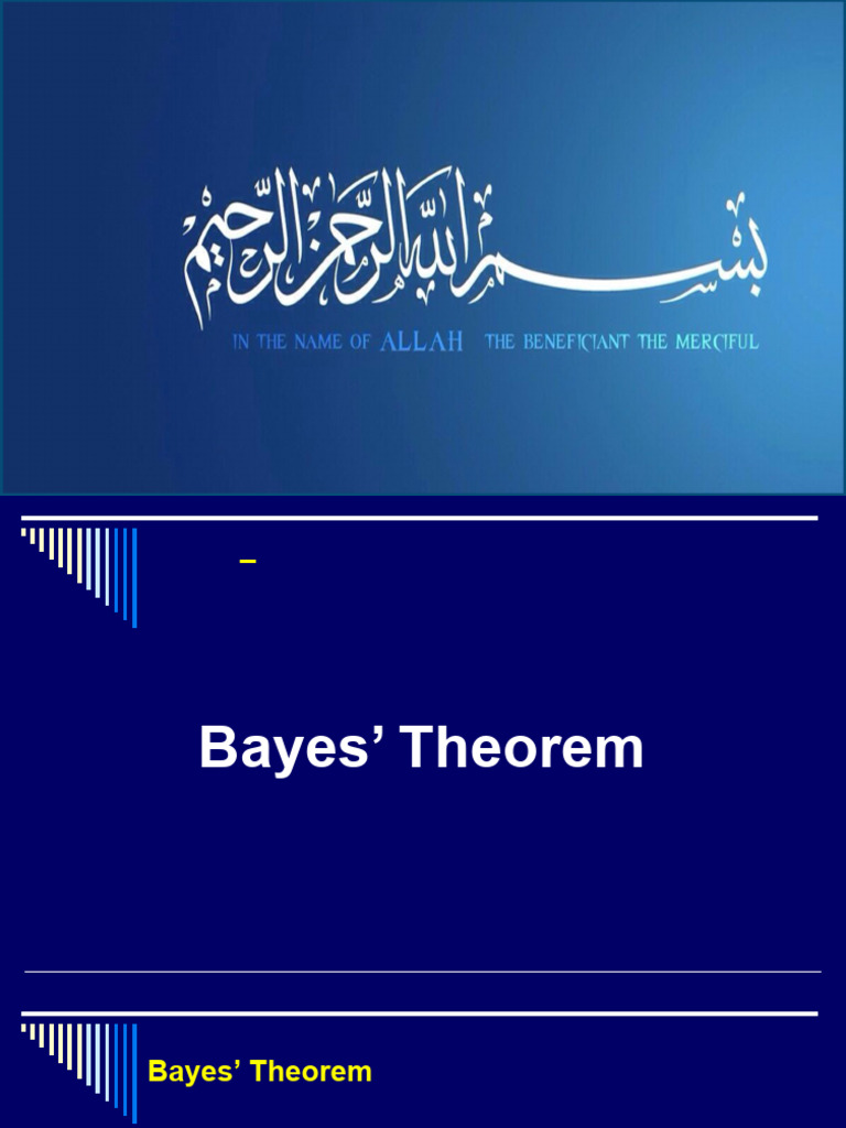 Bayes Theorem | PDF
